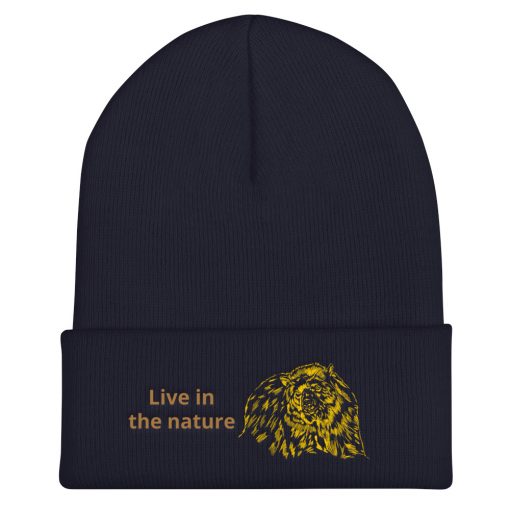 Bear Live in the nature Beanie - Express Chroma