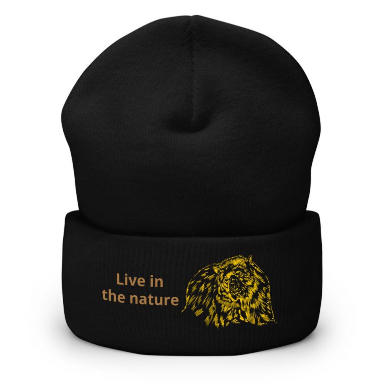 Bear Live in the nature Beanie - Express Chroma